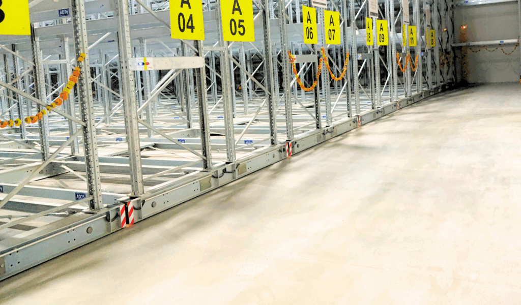 Flooring for ASRS & Mobile Racking Systems - Duratech Surface Systems